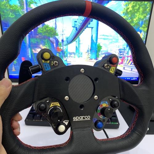 Jual GT2 Diy steering wheel USB Logitech Trustmaster Fanatec - Button ...