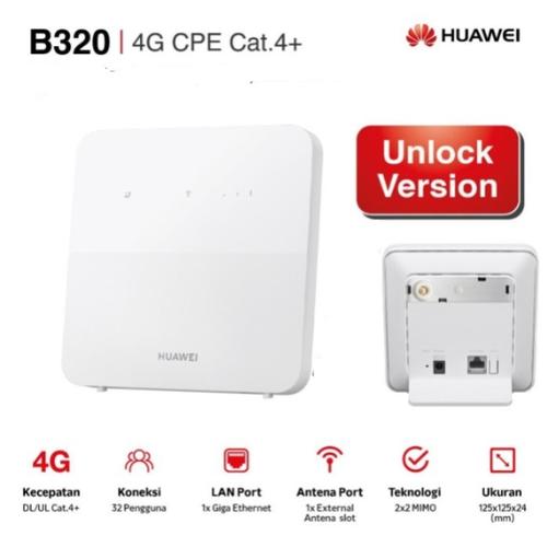 Jual Huawei B320 Penganti Orbit Star 2 B312 Modem Router Wifi UNLOCK ...