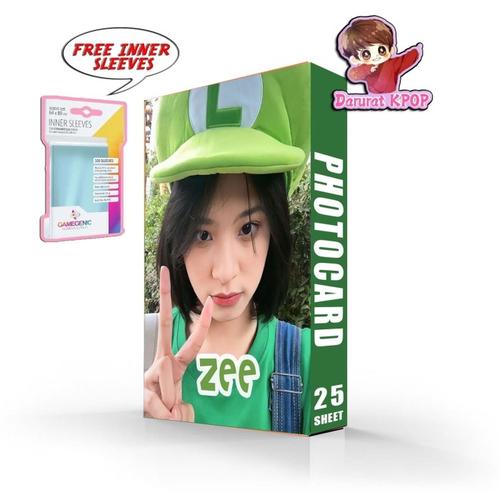 Promo photocard jkt48 versi member zee michie fiony christy 1 set isi ...
