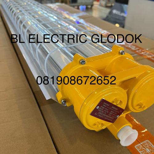 Jual Kap Lampu Explosion Proof TL LED 2 x 18W RECEN 2x18W Anti Ledak IP ...