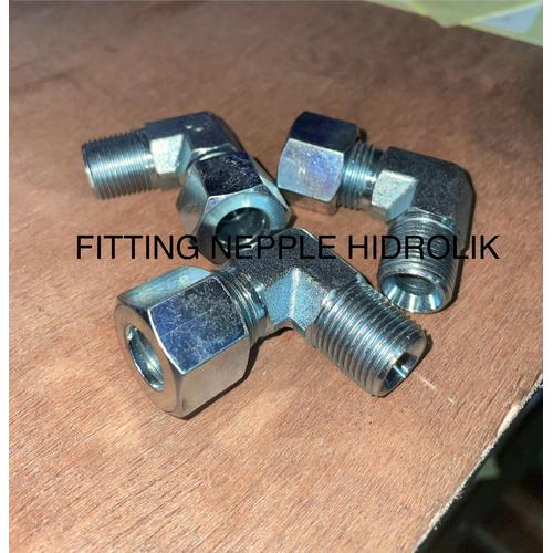 Jual ELBOW UNION 8 L x 1/4 NPT / UNION UNTUK PIPA UK.8 / UNION HIDROLIK ...