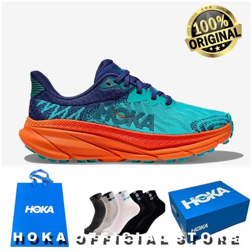 Jual HOKA CHALLENGER ATR 7 / CERAMIC VIBRANT ORANGE / FREE PAPERBAG ...
