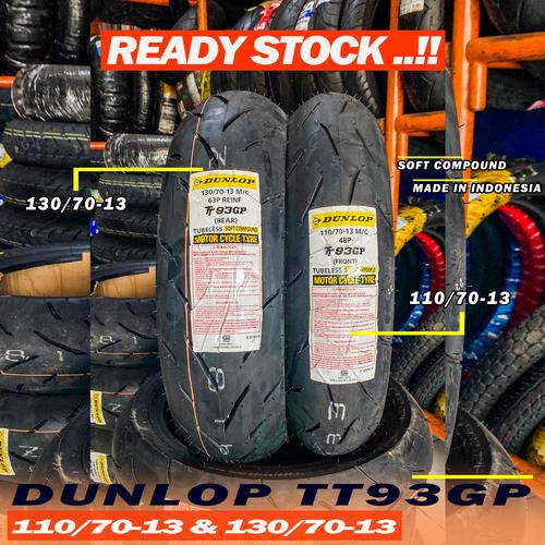 Jual DUNLOP TT93 GP BAN MOTOR NMAX, POLYTRON FOX-R SOFT COMPOUND - 110/ ...