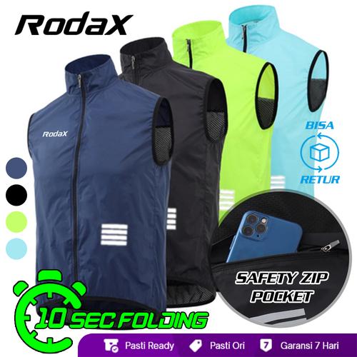 Promo RodaX Foldable Gilet Dengan Kantong Ber-risleting Foldable Vest ...