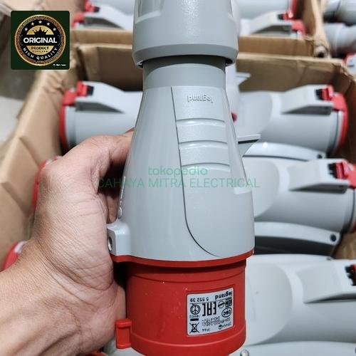 Jual PLUG LEGRAND 32A 5PIN 3P+N+E P17 IP44 380-415V - REF - 555239 ...
