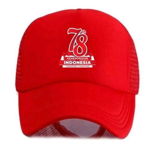 Jual Promo Topi Hut Ri Ke 78 Topi Spesial Hari Kemerdekaan Indonesia ...