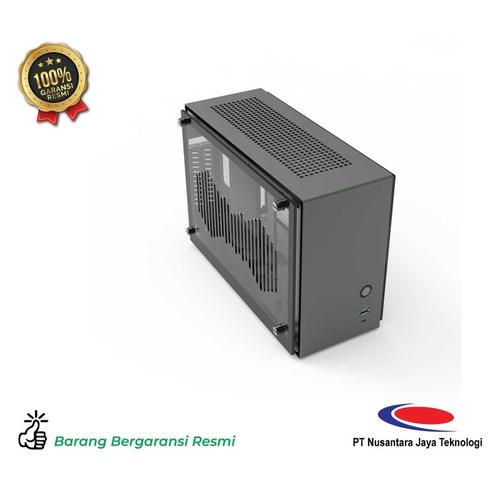 Jual Zalman M2 Mini ITX Gray Aluminum Steel Mini Tower Casing PC Case ...