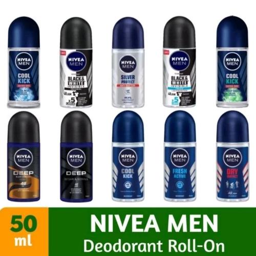 Jual Nivea Men Deodorant Anti Perspirant Roll On 50ml 50 ml - B&W invisible fresh - Jakarta ...