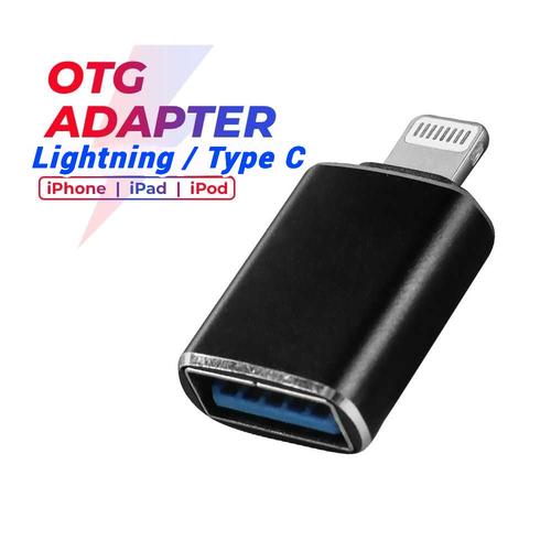 Promo OTG Iphone Ipad Adapter Lightning to USB Female - NO14 ...