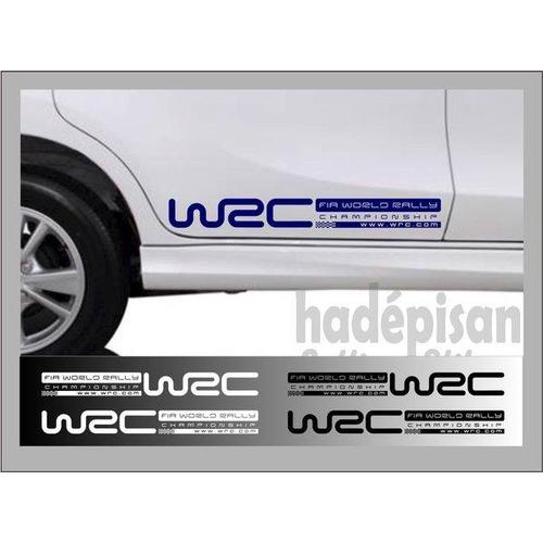 Jual Stiker Mobil Cutting Sticker Body Kaca Mobil Logo Wrc - Kota ...