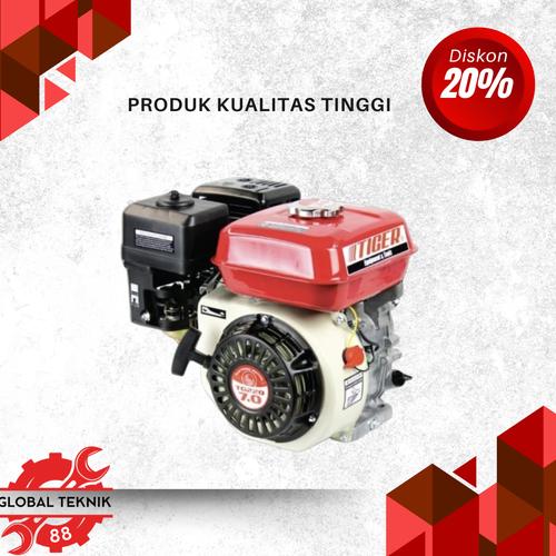 Jual Mesin Motor Penggerak Bensin 6.5 HP - Gasoline Engine TIGER TG 200 ...