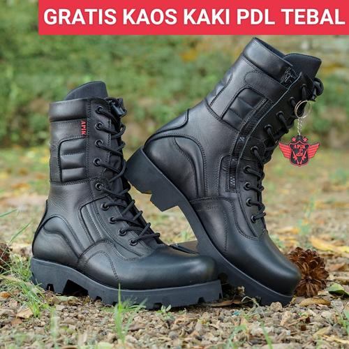 Jual SEPATU PDL RJR KULIT ASLI APIK SEPATU PDL TNI POLRI SECURITY ...