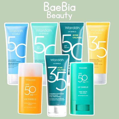 Jual Wardah UV Shield Sunscreen | SPF 30 | SPF 50 - Biru SPF 50 - Kota ...