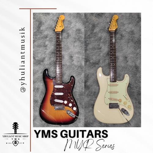 Promo YMS Guitars STR SE MYR Series Strat Style Electric Guitar ...