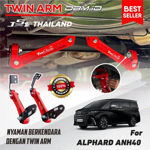 Jual Stabiliser Balance Arm TWIN ARM JS1 Alphard Vellfire ANH40 22 ...