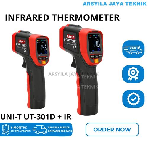 Jual Infrared Thermometer UNI-T UT301D+ Gun IR Termometer UNIT Termogun - Jakarta Barat ...
