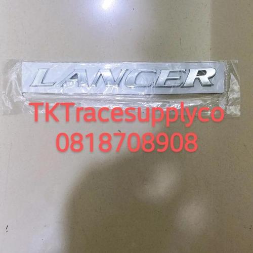 Jual EMBLEM STIKER TEMPELAN MOBIL LOGO LANCER - EMBLEM LOGO LANCER ...