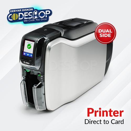Jual Printer ID Card Zebra ZC300 Dual Side 300 dpi USB LAN Cetak Kartu PVC - Jakarta Pusat ...