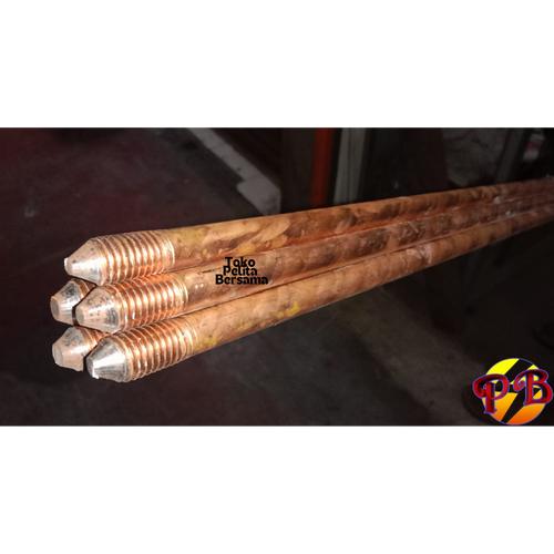 Jual Erico Copper Bonded 5/8 x 3 Meter / Grounding Rod Erico / Copper ...