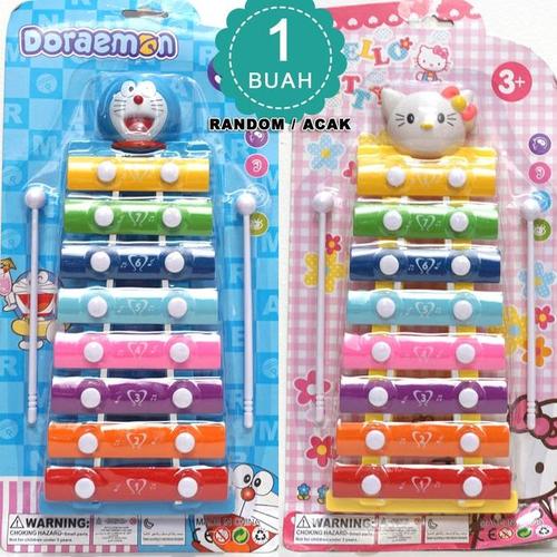 Jual Mainan xylophone Doraemon Hello Kitty besar Xylophone DORA KITTY ...