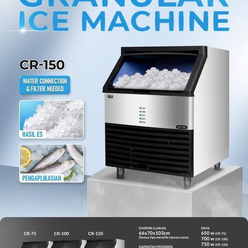 Jual GEA CR-100 GRANULAR ICE MACHINE / CR 100 MESIN MEMBUAT ES BUTIRAN NEW - Jakarta Utara ...