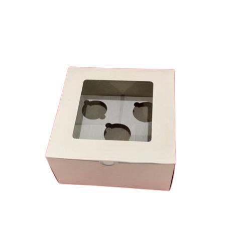 Jual Box Duplek Putih Packaging Kue Muffin Ukuran 4cm Kotak Sekat Isi 5 ...