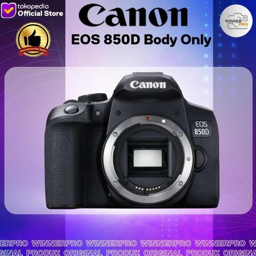 Jual Canon EOS 850D Body Only / Canon EOS 850D Body Only - Jakarta ...