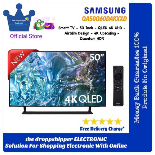 Jual Samsung Qled 50 Inch QA50Q60DAKXXD 4K UHD Smart TV Samsung 50Q60D ...
