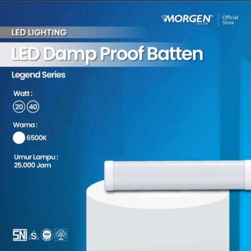 Jual Lampu LED Damp Proof Batten 20Watt (6500k) dan 40Watt (6500K ...