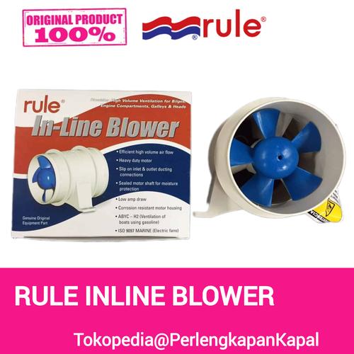 Jual RULE INLINE BLOWER 4 inchi 12 Volt / Blower RULE Original 4 inchi 12V - Jakarta Utara ...