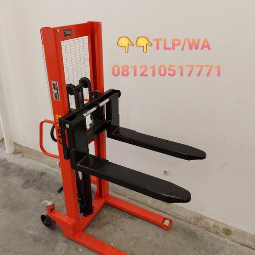 Jual top quality hand stacker Cty-e car lift 1 ton x 1.6 meter / 2 ton ...