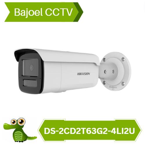 Jual Cctv HIKVISION IP Cam 6MP DS-2CD2T63G2-4LI2U IR 80m Acusense Smart Hybrid Light Fixed ...