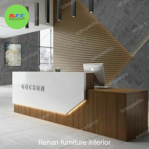 Jual meja resepsionis HPL .costum - Kota Depok - rehan.furniture ...