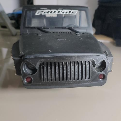 Jual Grill Angry Body RC Jeep JK Rubicon Adventure 1/10 injora axial ...