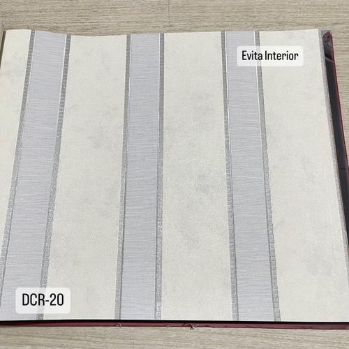 Jual Wallpaper Vinyl Premium Motif ruang tamu kamar motif garis garis lebih exsotis - DCR-20 ...