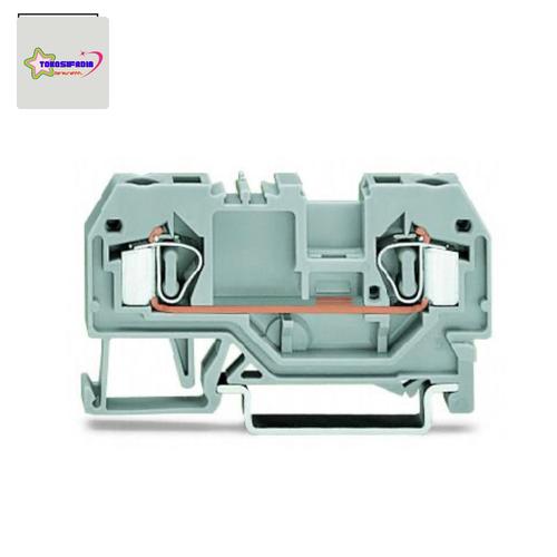 Jual Terminal Block Blok Wago 281-901 4mm 32A 800V 2 Konduktor ...