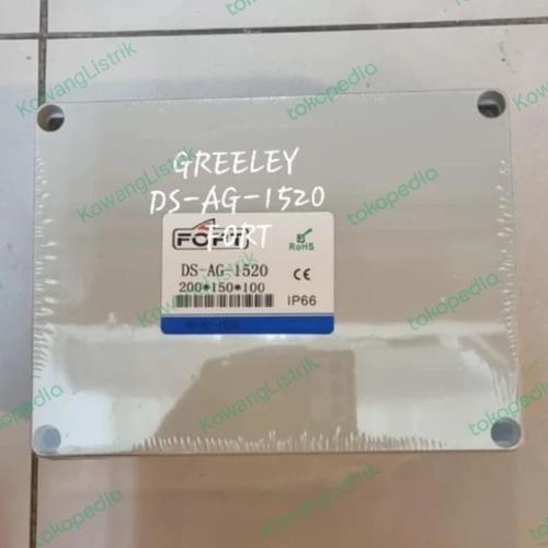 Jual Juntiction Box 200x150x100mm Box Panel Plastik ABS Polos Fort IP66 ...