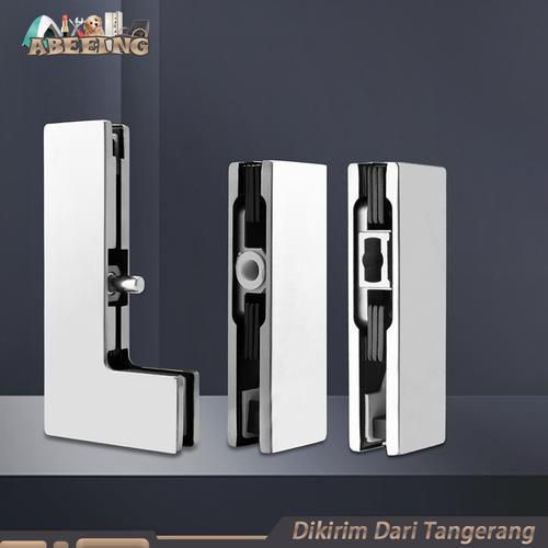 Jual Penjepit Pintu Kaca Frameless Top Dan Bottom Patch Fitting PT 20 ...