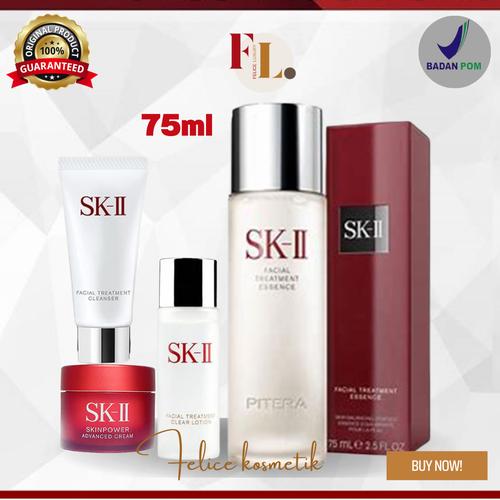 Jual SK-II SK2 SKII SK II Pitera WELCOME SET FTE 75 SKIN POWER CLEANSER ...