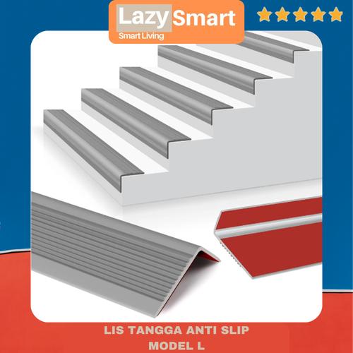 Promo Lis Tangga Anti Slip Anti Licin Step Nosing Tangga Model L ...