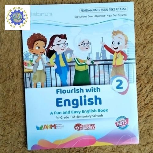 Jual BUKU FLOURISH WITH ENGLISH KELAS 2 II SD Mi kURIKULUM MERDEKA ...