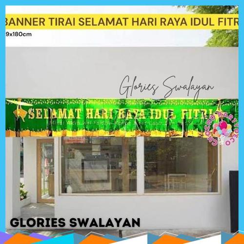 Jual BANNER SELAMAT IDUL FITRI / BANNER TIRAI SELAMAT HARI RAYA IDUL ...