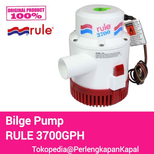 Jual RULE Bilge Pump 3700GPH / Submersible Pump RULE 3700 GPH - 24 Volt ...