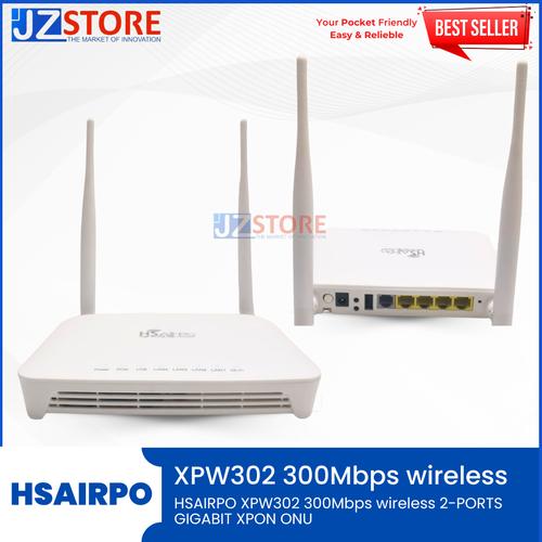 Jual HSAIRPO XPW302 300Mbps wireless 2-PORTS GIGABIT XPON ONU - Kota ...
