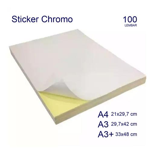Jual Stiker Chromo A4 - A3+ untuk Printer Laser Toner atau Tinta Art Paper - A4 - Jakarta Barat ...