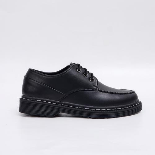 Jual Sepatu Pria Pantofel MONDAY Zayn Black Kulit Sol Dokmar Jahit ...