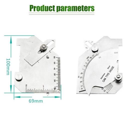 Jual FF Welding Gauge MG-8 Alat ukur ketebalan las Inspection Cam Tipe Gauge - Kota Bandung ...