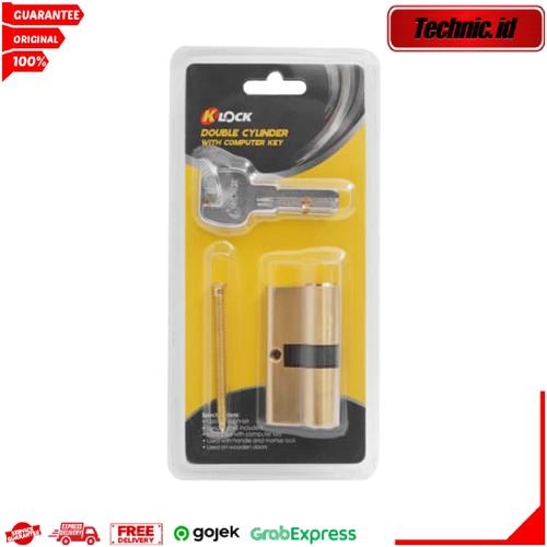 Jual K-lock CY001 Silinder Kunci Pintu Komputerisasi 7 Cm AB Cyl W/Comp Key 70Mm BP - Kota ...