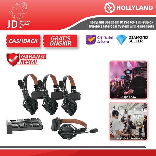 Promo Hollyland Solidcom C1 Pro 4S - Full-Duplex Wireless Intercom ...