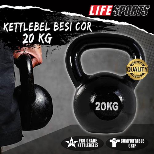 Jual kettlebell 20 kg barbell fitness - Jakarta Barat - MITRASTORE ...